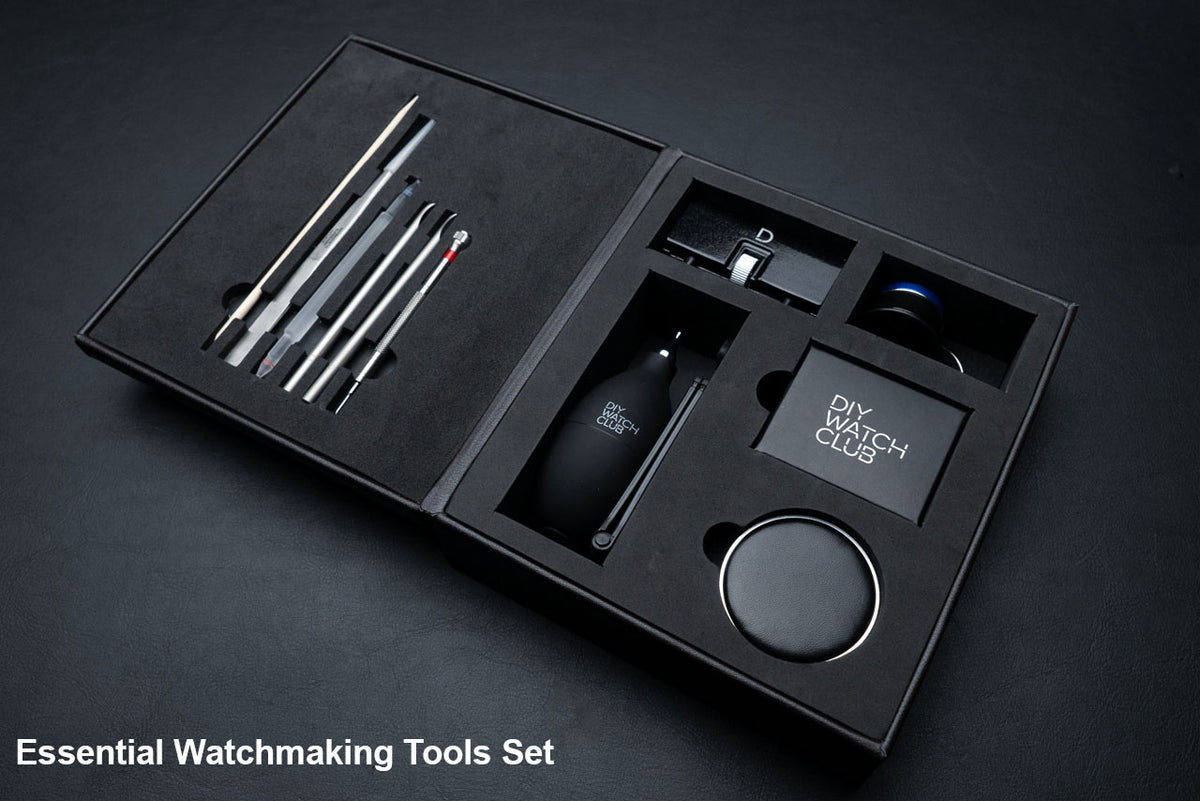 DIY Watchmaking Kit | 35mm Mosel - Silver x Rose Gold Vintage Dress Wa ...