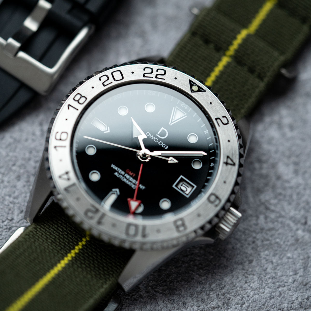 DIY Watchmaking Kit | NH34 GMT Dive Watch | Seiko GMT movement ...