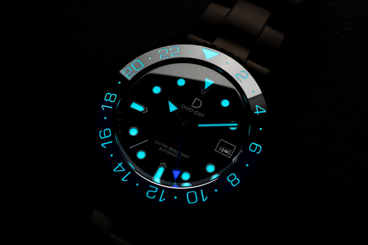 DIY Watchmaking Kit | NH34 GMT Dive Watch | Seiko GMT movement ...