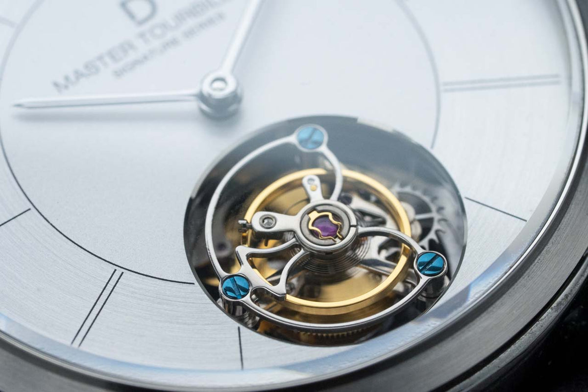 DWC Signature Master Tourbillon | Minimalist Tourbillon with Anthracit ...
